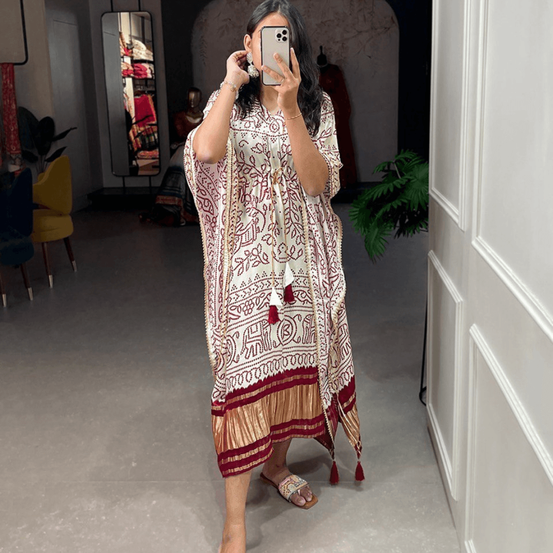 Bandhani Off-White Print – amland